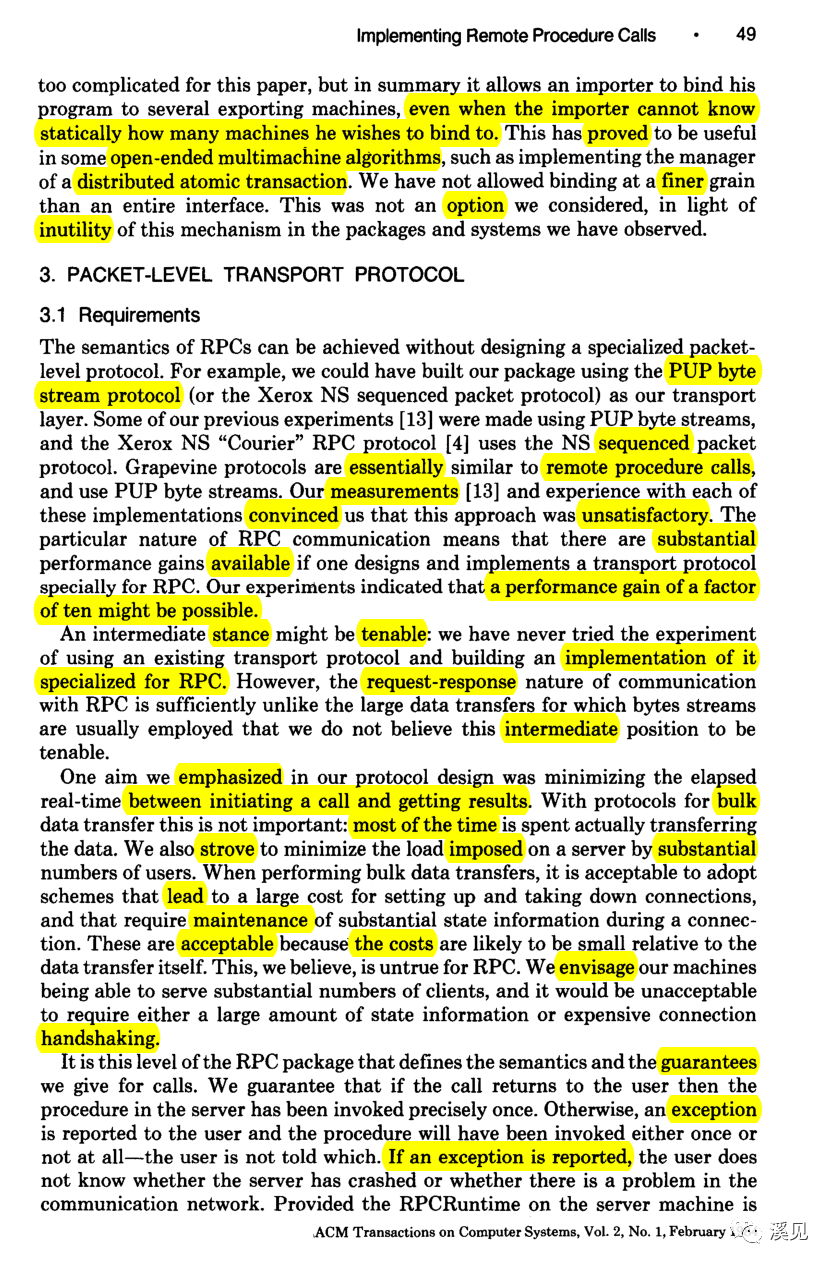 拨回1984:看Implementing Remote Procedure Calls如何石破天惊?